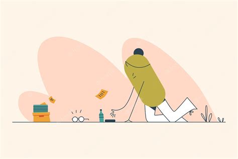 No Puedo Ver Las Cosas Porque Olvidé Usar Anteojos Vector Premium