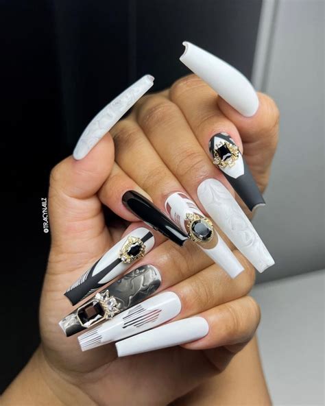 37 Best Fall Coffin Nails Art 2022 Inspiration Page 28 Of 37 Lily