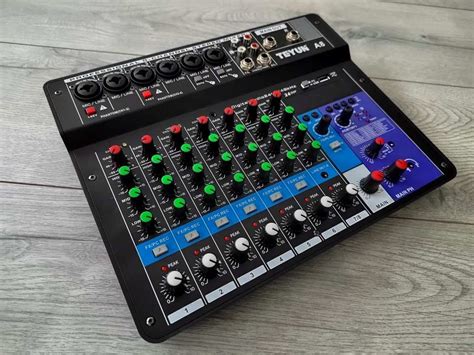Teyun A8 Mikseta 8 Kanala S Efektima Usb Sd Bluetooh Loop Music Shop
