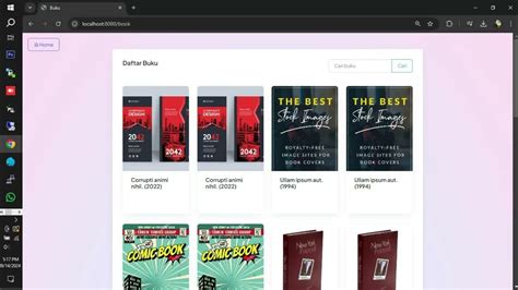perpustakaan online laravel framework tutorial lengkap youtube