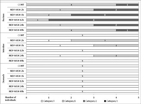 Comparative Analysis Of The Colouration On Organs And Structures Of The
