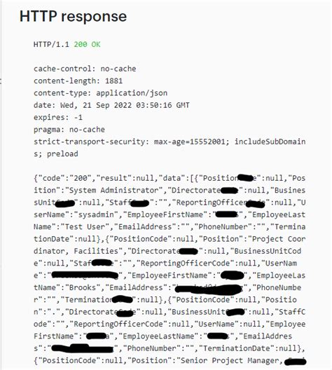 Misformated Response Body In Dev Portal When Trying Out Api