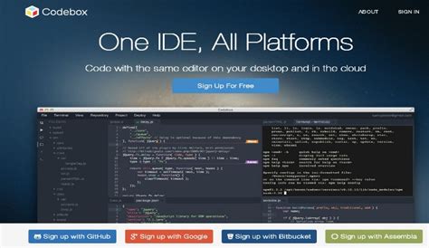 Codebox io un editor de código para programar en el desktop y en la nube Nerdilandia