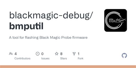 GitHub Blackmagic Debug Bmputil A Tool For Flashing Black Magic
