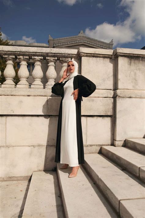 Buy Onyx Black Vera Wrap Abaya From Niswa Fashion Vintage Silhouette