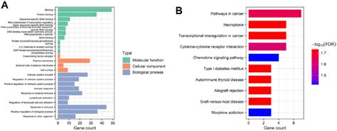 Gene Functional Enrichment Analysis Of Mrnas In The Cerna Network A