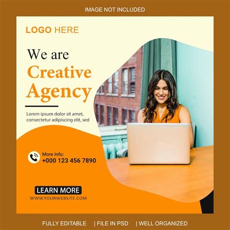 Premium Psd Creative Marketing Agency