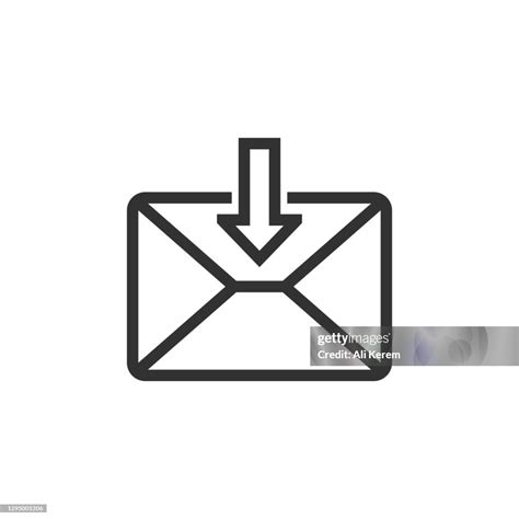 Direct Message Line Icon High Res Vector Graphic Getty Images