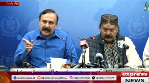 Live Pmln Leader Tariq Fazal Ch Important Press Conference Youtube