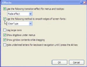 Turning On Font Smoothing Turning On Font Smoothing