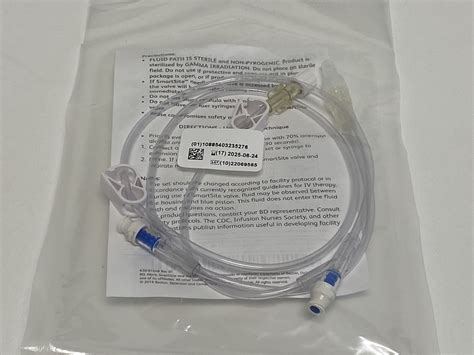 New BD SMARTSITE Extension Set E Exp To U E Extension Set Disposables