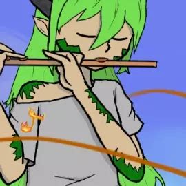 A Dragon With A Flute By Kazune Kyun22 On Newgrounds