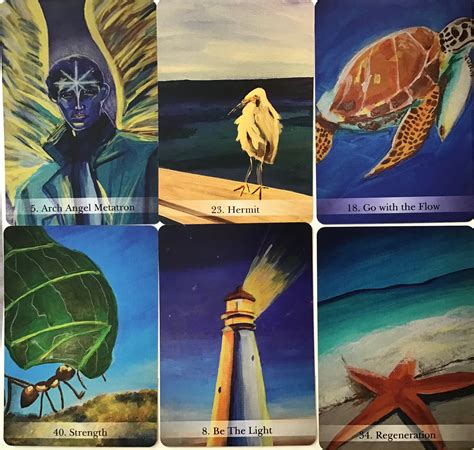 Sea And Soul Illumination Oracle Deck Etsy