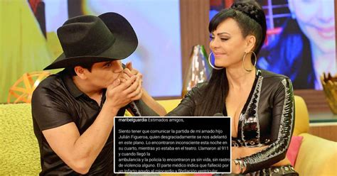 Muere Julián Figueroa Hijo De Maribel Guardia Y Joan Sebastian Mcv