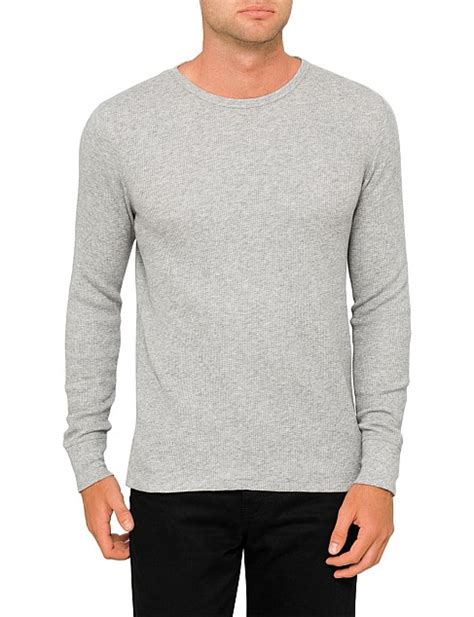 Rag Bone Standard Issue Waffle Crew David Jones