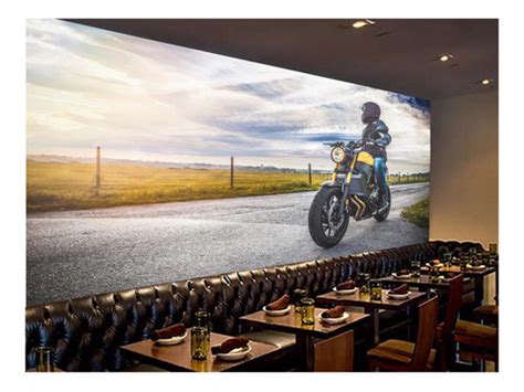 Papel De Parede 3d Moto Motorbike Viagem Estrada 3 5m² Bkm68