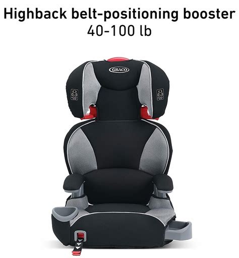 Graco Turbobooster Lx Highback Belt Positioning Booster Car Seat Matrix