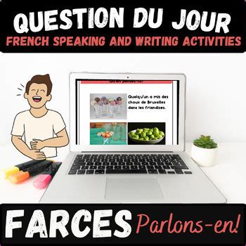 French Speaking Activities And Writing Project Let S Talk About Pranks Core FSL