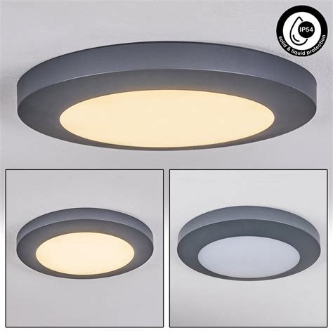 Hofstein Außen Deckenleuchte Moderne Deckenlampe Aus Metallkunststoff