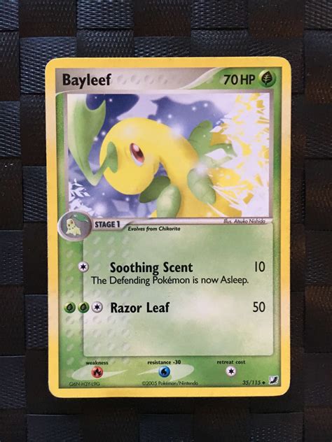 Bayleef Uncommon 35115 Ex Unseen Forces Pokeverdendk