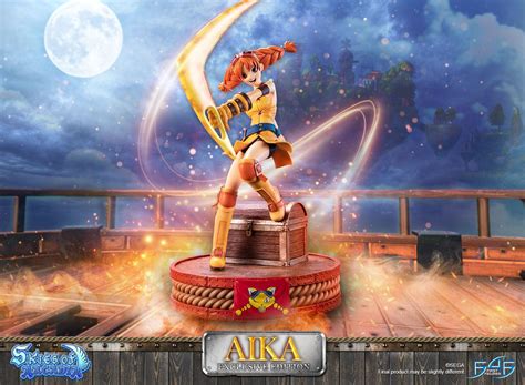 Skies Of Arcadia Aika Exclusive Edition First 4 Figures