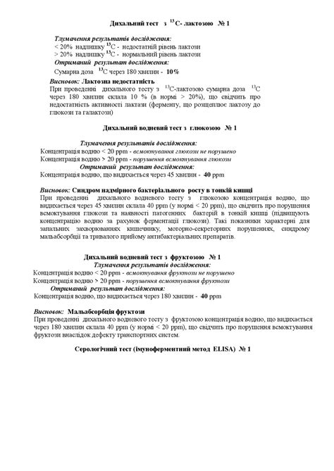 Аналізи варіант1 целіакія Docsity