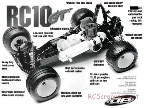 Team Associated RC GT Motor Installation Manual RCScrapyard