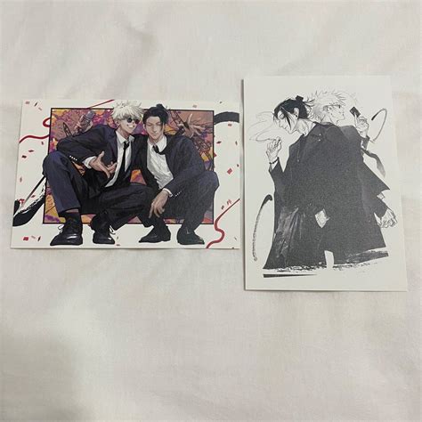 Gojo Satoru Geto Suguru Satosugu Postcards Jujutsu Kaisen Jjk 88084