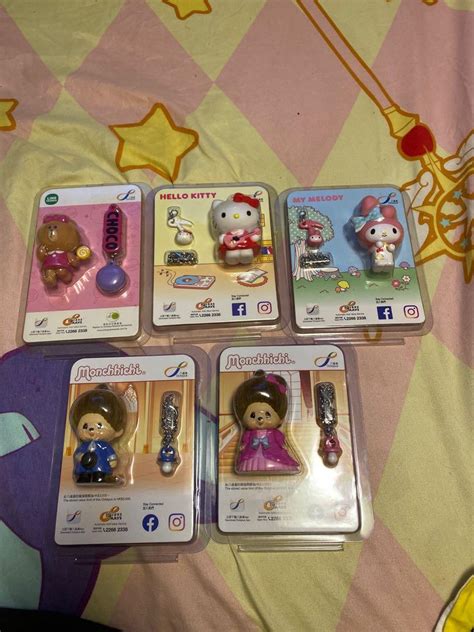 卡通版 八達通 公仔 絕版 Hello Kitty Line CHOCO Monchhichi 興趣及遊戲 玩具 遊戲類