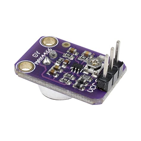 New GY MAX4466 Electret Microphone Amplifier With Adjustable Gain For Arduino EBay