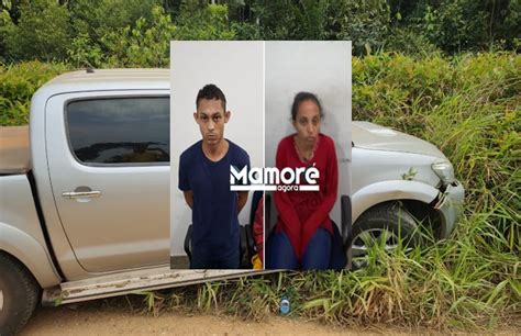 Policiais da 3ª CIA de Nova Mamoré recuperam caminhonete tomada em