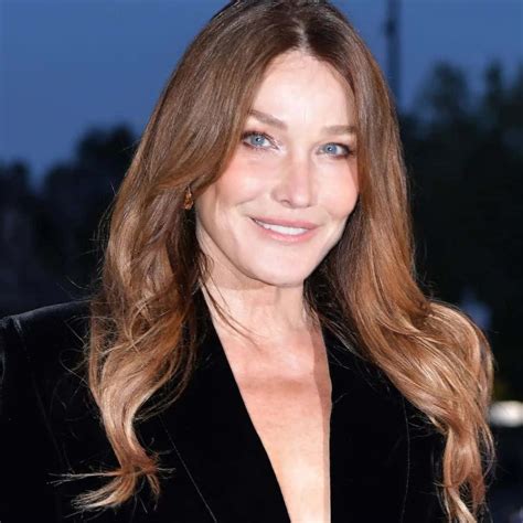 Download Carla Bruni In An Elegant Portrait Wallpaper
