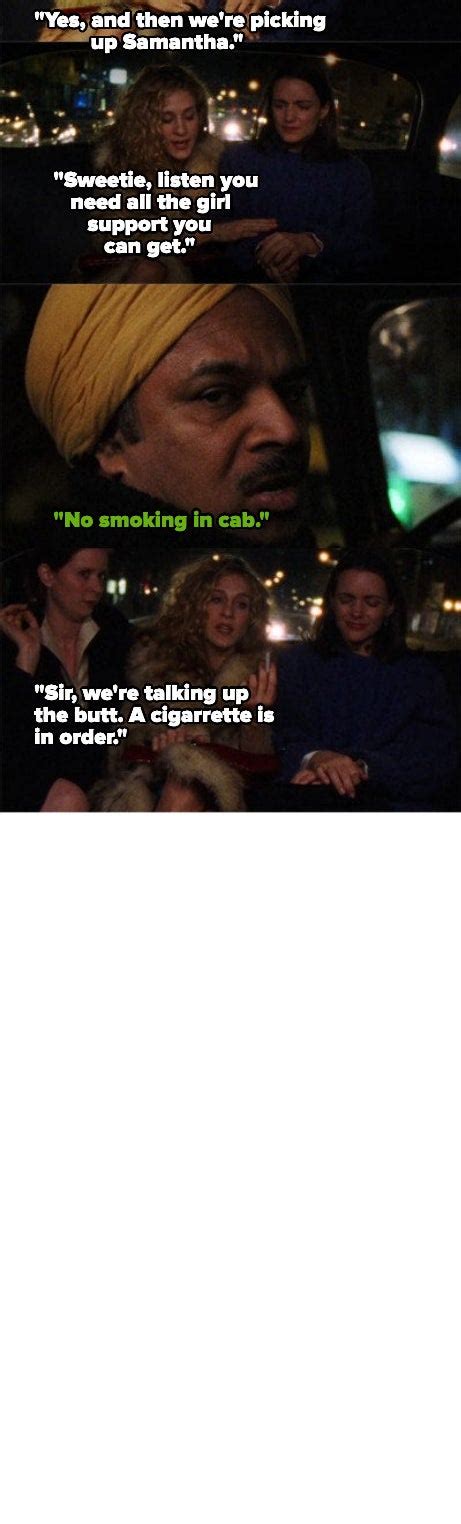 12 Sex And The City Moments Where Carries Judgmental About Sex