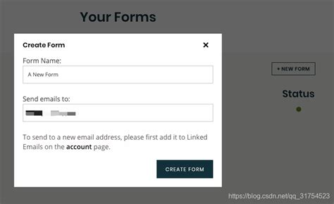 纯前端发送邮件方法（formspree） Csdn博客