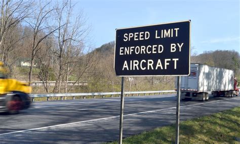 Virginia Does Not Enforce Speed On The Interstate With Planes The