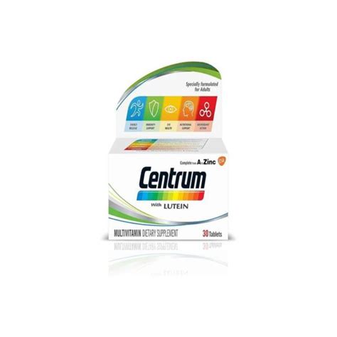 Centrum With Lutein 30 Tablets Sarah Ali Pharmacy Llc