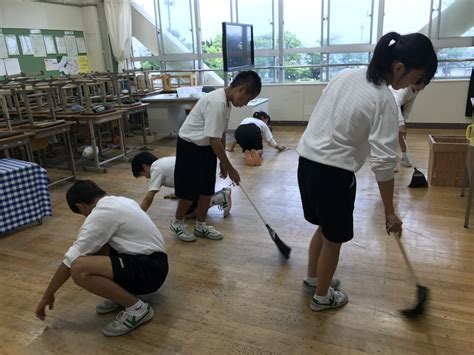 2年生の掃除