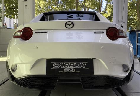 New Center Exhaust Rear Diffuser Available At Carbon Miata Exhaust