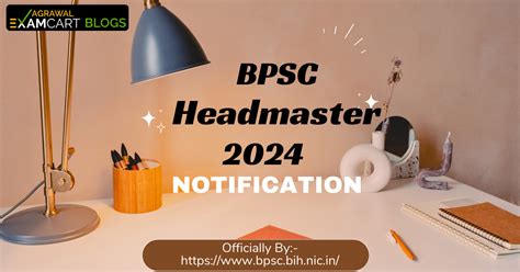 Bpsc Headmaster Recruitment 2024 Admit Card Out Exam Date