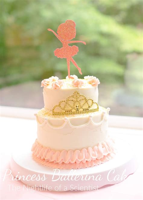 The Night Life Of A Scientist Princess Ballerina Cake