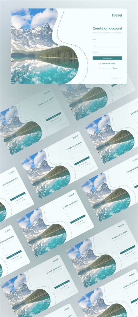 Daily UI Challenge 001 On Behance