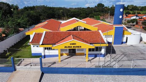 Prefeitura De Oeiras Inaugura Cmei Alina Nunes Neste Sábado 02 No