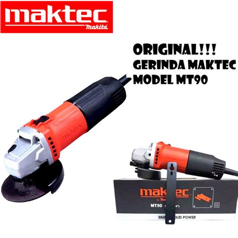 TOP 1 ORIGINAL MAKTEC MT90 MESIN GERINDA GRINDA TANGAN Mesin Potong