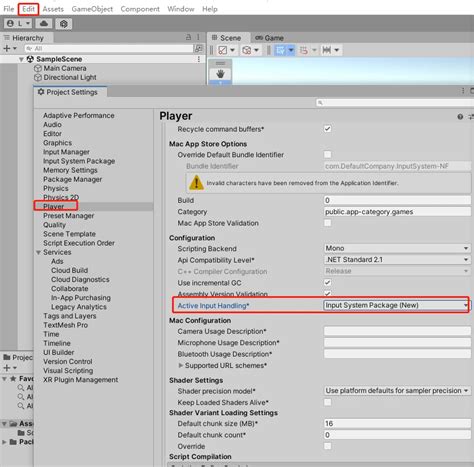 Unity Inputsystem