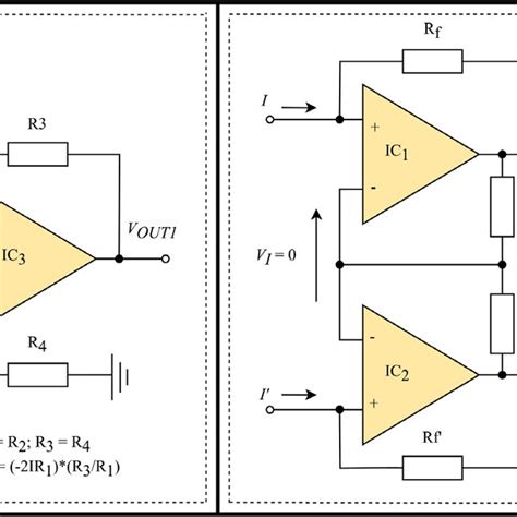 Schemes Of A Differential Transimpedance Amplifier A B A Typical Download Scientific