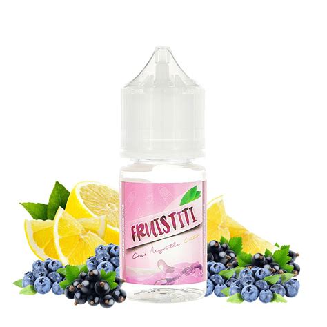 Concentré Cassis Myrtille Citron Fruistiti Revolute Arôme DIY goût