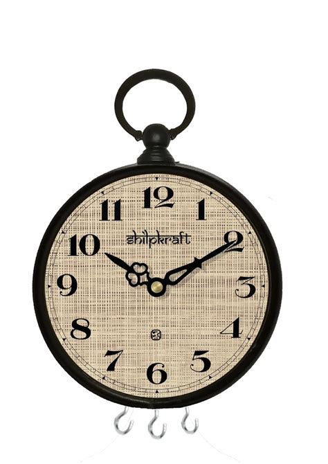 Black Wall Clock Key Holder At ₹ 999 Piece In Jodhpur Id 2850580869730