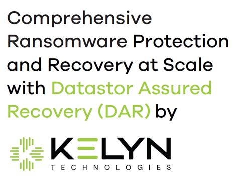 Kelyn Technologies Inc On Linkedin Datasecurity Ransomwareprotection Kelyntechnologies