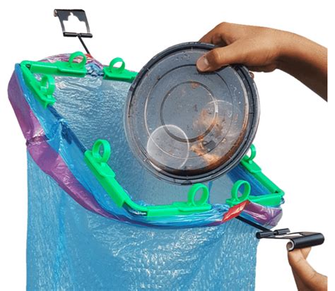Multi Purpose Trash Bag Holder For Garbage Can Camping & RV | Bagez