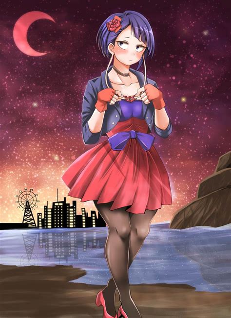 正装耳郎ちゃんアシアシ的我的英雄学院插画图片 Bobopic